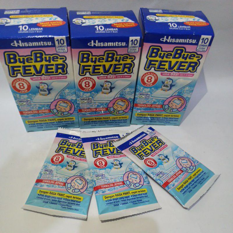 Jual BYE BYE FEVER BAYI (KOMPRES DEMAM BAYI) | Shopee Indonesia
