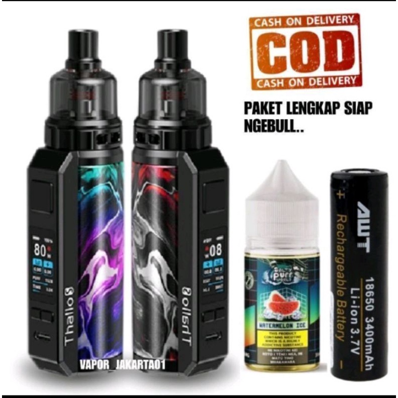 Jual Authentic Vape Smoke Thallo S 80w Original Siap Pakai | Shopee ...