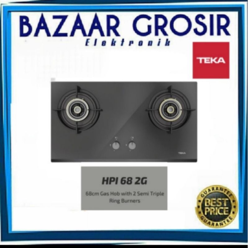 Jual TEKA HPI 68 2G KOMPOR TANAM GAS 68 68 CM 2 TUNGKU GAS HOB 2 BURNERS | Shopee Indonesia