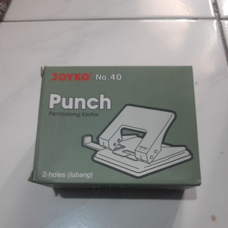 Jual Pembolong Kertas / Plong Kertas / Punch Joyco 40 Sedang Perforator ...