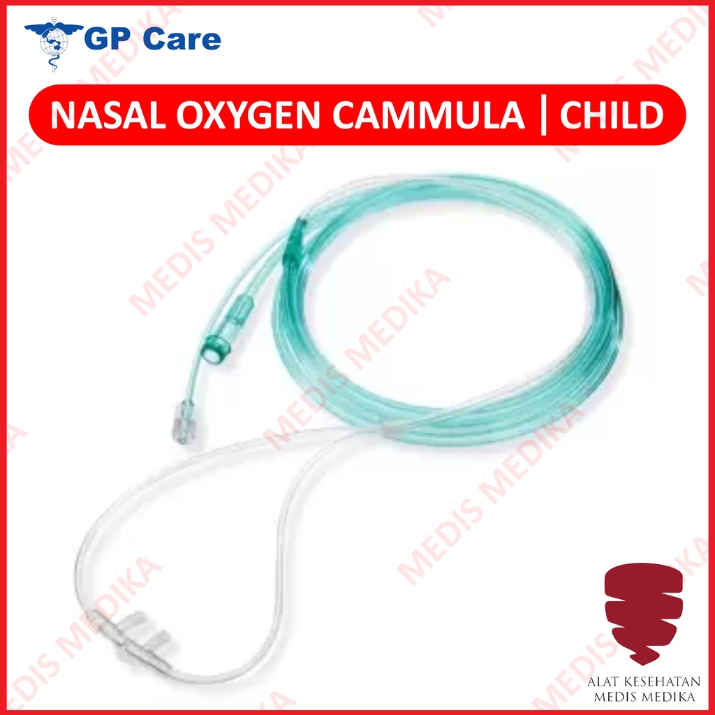 Jual Nasal Oxygen Cannnula Child GP Care Selang Kanul Oksigen Hidung ...