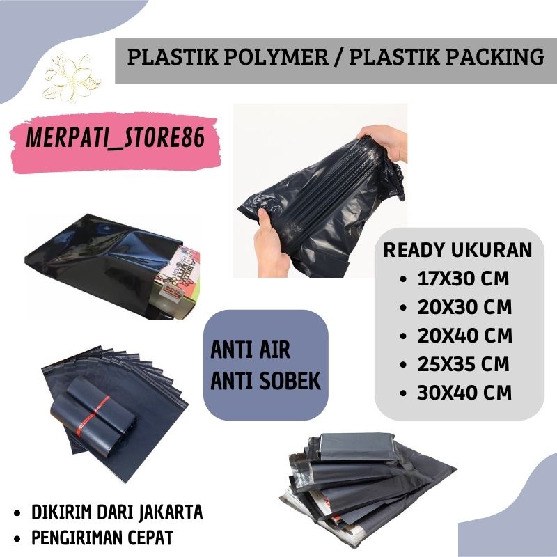 Jual Plastik Packing Olshop Kantong plastik amplop plastik polimer isi ...