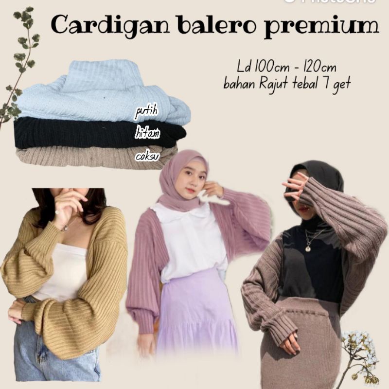 Jual KARDIGAN BALERO / LIAM OVERSIZE CROP BALERO CARDIGAN PREMIUM / OUTHER KNIT PREMIUM CARDIGAN ...