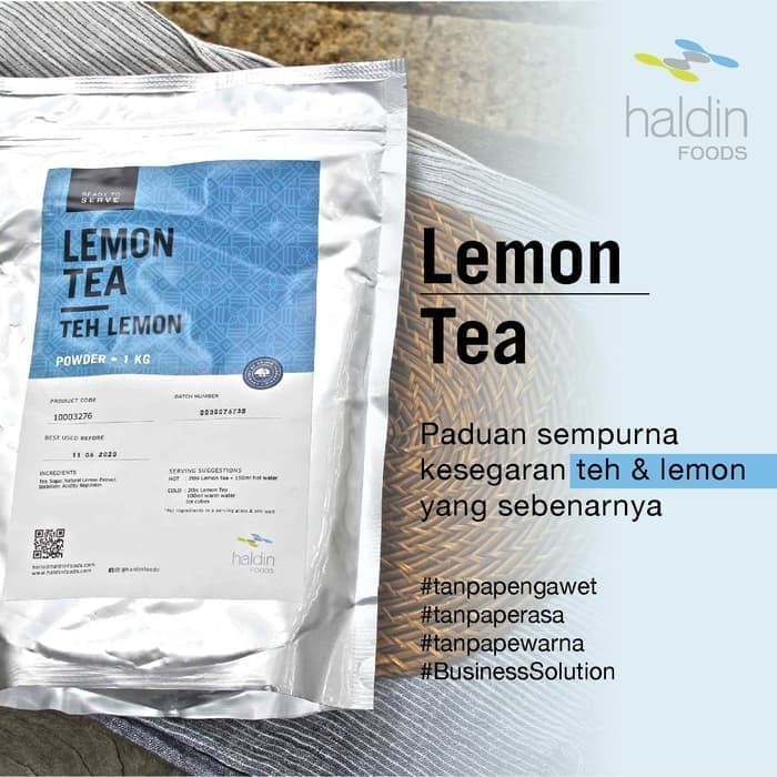 Jual Lemon tea powder Haldinfoods | Shopee Indonesia