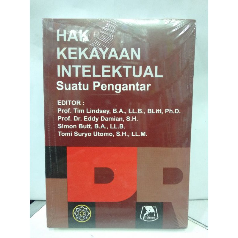 Jual BUKU HAK KEKAYAAN INTELEKTUAL Suatu Pengantar | Shopee Indonesia