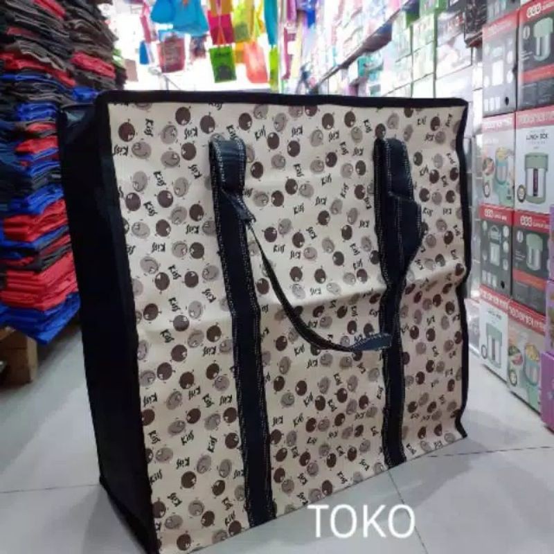 Jual #TAS BAHAN TERPAL.(TANGGUNG TINGGI .49 X 47 X 20 CM)#TAS KARUNG# ...
