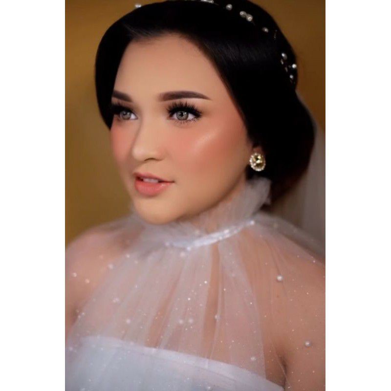 Jual Clea Top Bolero - RUFFLE MAKEUP ARTIST Bahan Soft Tule Mutiara ...