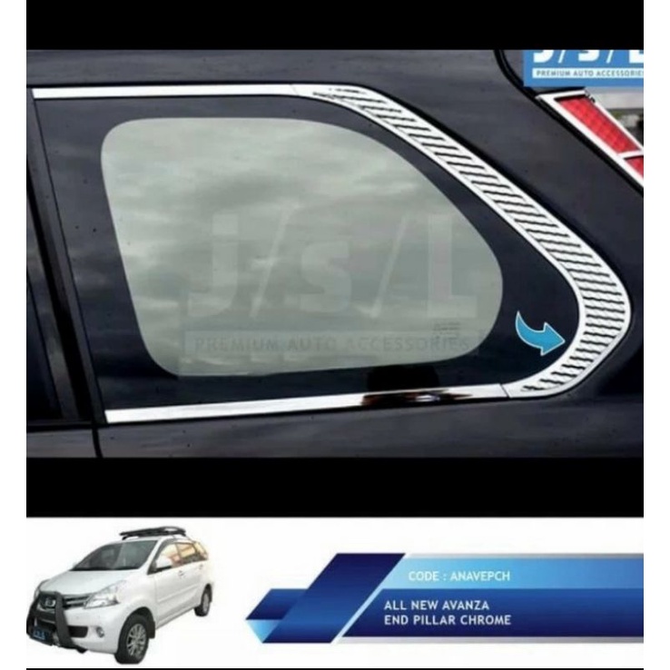 Jual list kaca end pillar all new avanza xenia | Shopee Indonesia