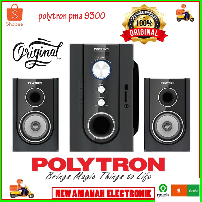 Jual new produk POLYTRON PMA 9300 Speaker Multimedia BLUETOOTH - SUARA ...