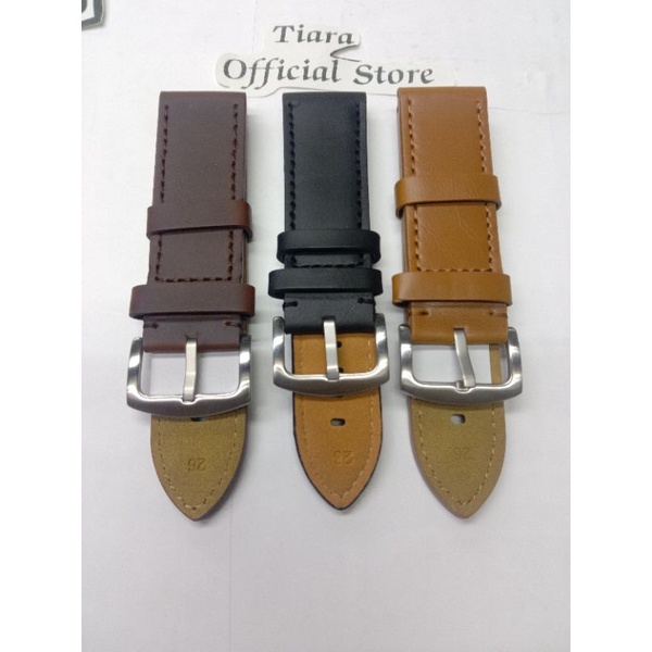 Jual Strap Tali Jam Tangan Zamora Genhuin Lather /Tali Kalep Tebal ...