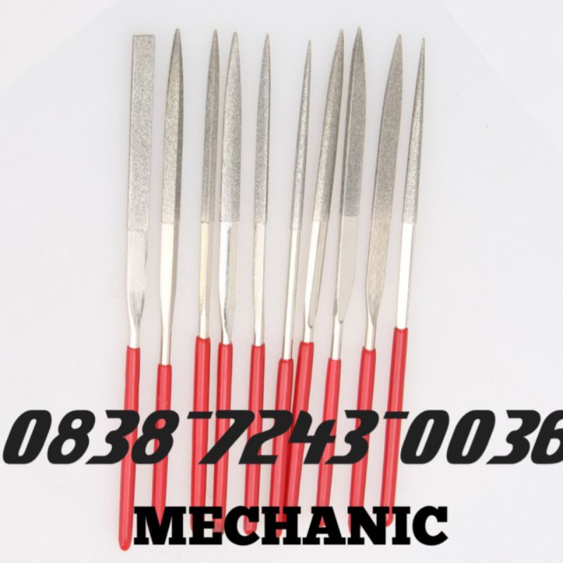 Jual kikir Besi Model Plat 180x5 Model Segitiga bulat 1/2 Lingkaran ...