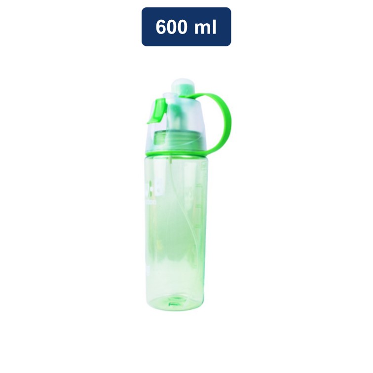 Jual Kenmaster Botol Minum Plastik Semprot / Sprayer Bottle 600 ml ...