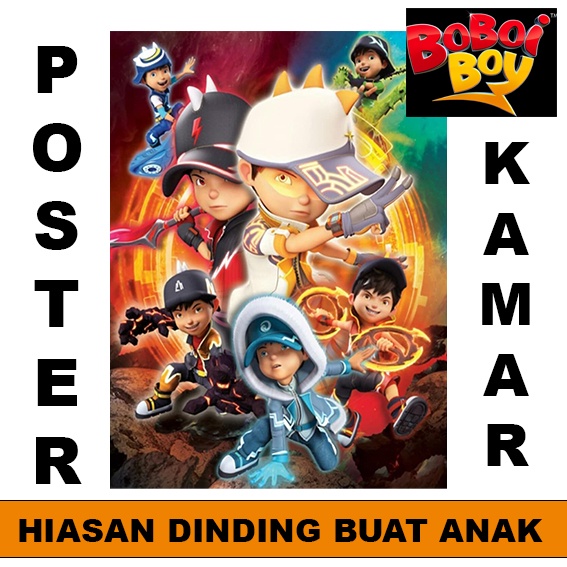 Jual Boboiboy Poster Full Warna 31x45 CM Murah & Bagus | Shopee Indonesia