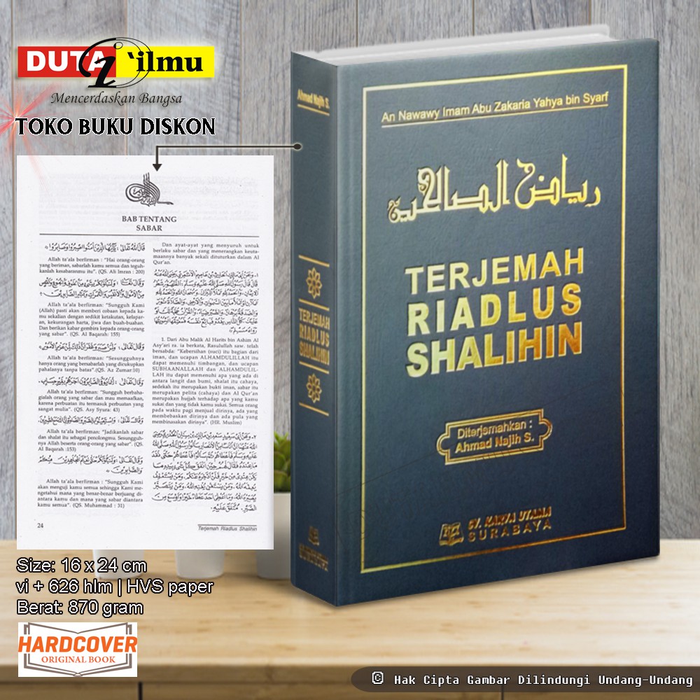 Jual Terjemah Kitab RIYADHUS SHALIHIN | Shopee Indonesia