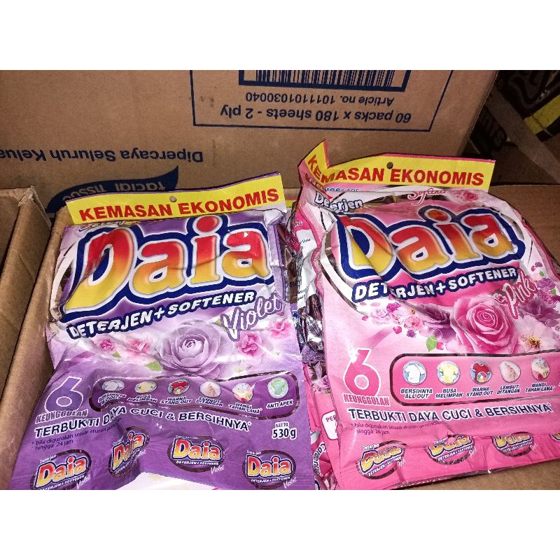 Jual Daia Deterjen Kemasan Ekonomis 10rb | Shopee Indonesia