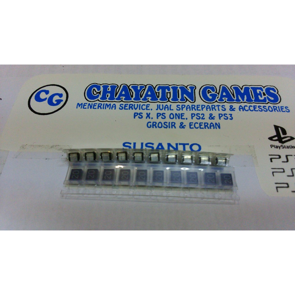 Jual FUSE 20 PSX/PS2/PS3 DAN ELEKTRONIK LAINNYA Harga Per 5pcs | Shopee ...