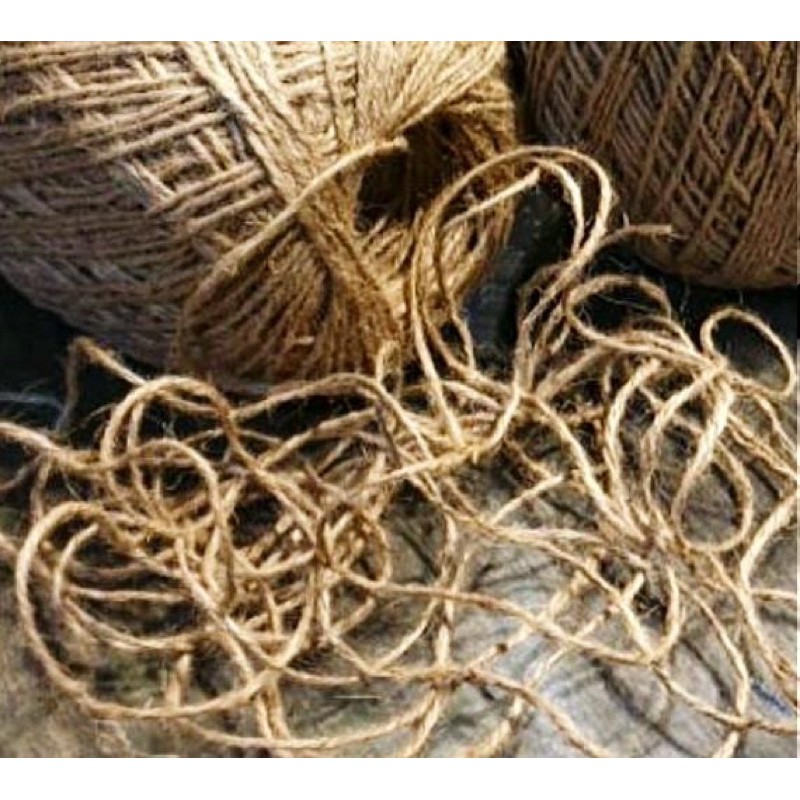 Jual Tali Goni / Tali Jute 2 mm, 2 ply (10 meter) | Shopee Indonesia
