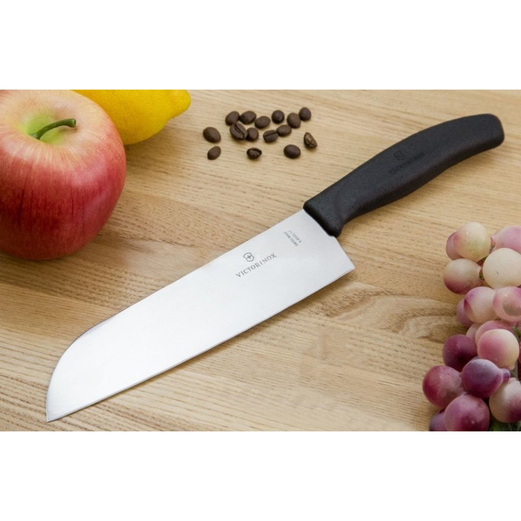 Jual Pisau Santoku VICTORINOX Swiss Classic Carving Chef Knife Original ...