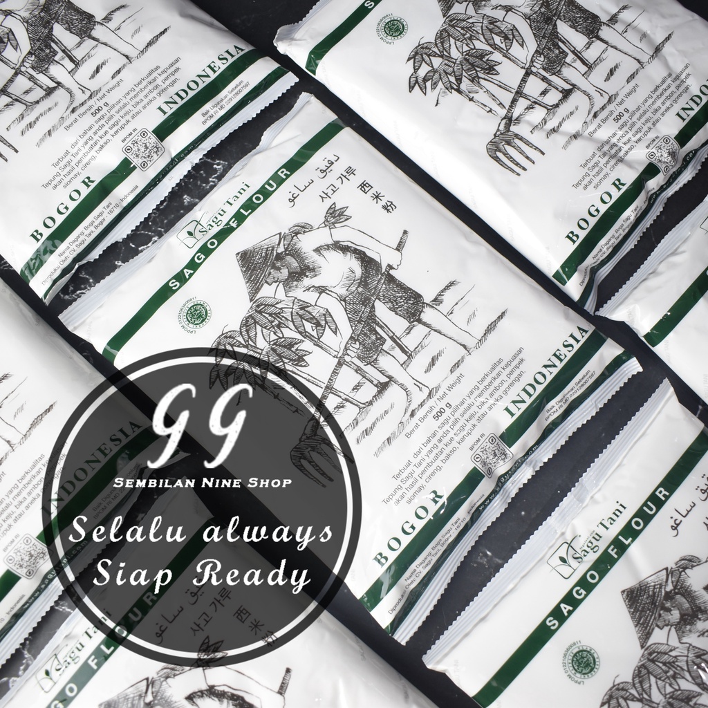 Jual SAGO FLOUR 500 Gram Tepung Sagu Tani Asli Bogor Boga Halal ...