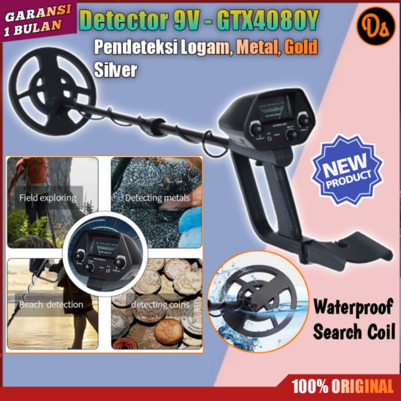 Jual ORIGINAL Alat Pendeteksi Logam Metal Gold Silver Detector alat ...