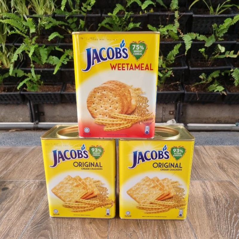 Jual Roti Biskuit JACOB'S Original Weetameal kaleng 700gr | Shopee ...