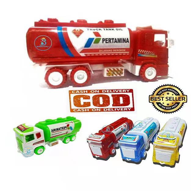 Jual Bronsis - Mainan Anak Mobil Truk Pertamina ST 2019 - Truk Tangki ...