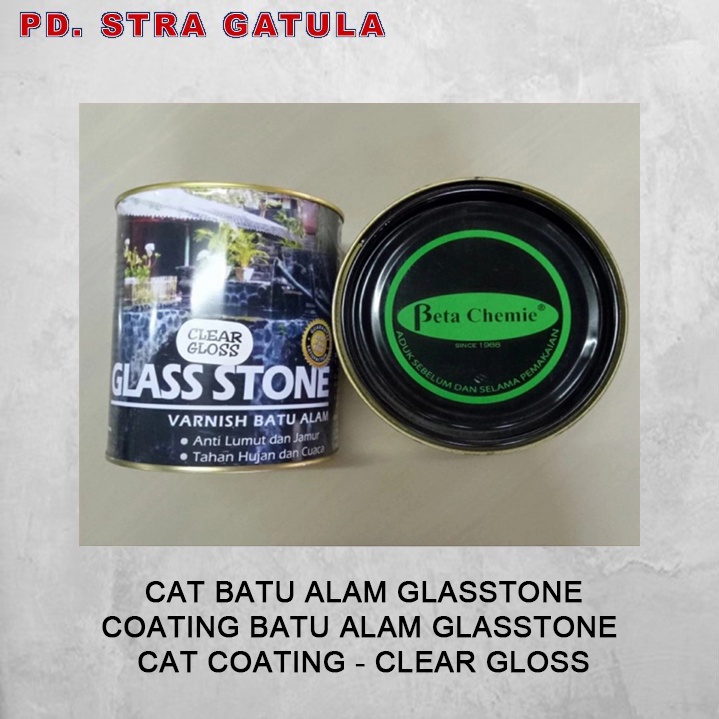 Jual Cat Batu Alam Glasstone - Coating Batu Alam Glasstone - Cat ...