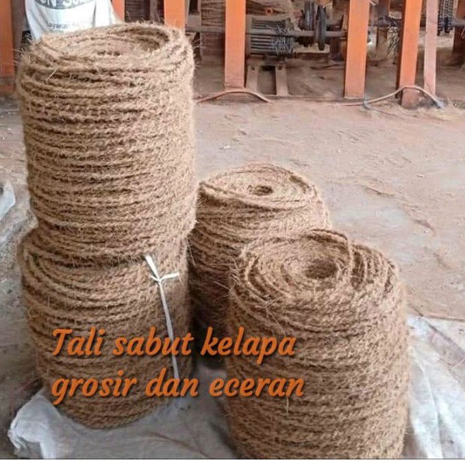 Jual Tali sabut kelapa diameter 6-8mm panjang 100Meter | Shopee Indonesia