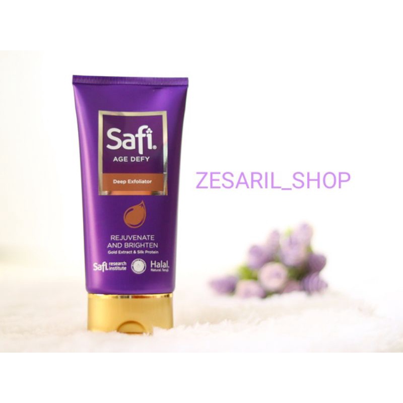 Jual SAFI Age Defy Deep Exfoliator Sabun Scrub (AD-DE75gr) | Shopee ...