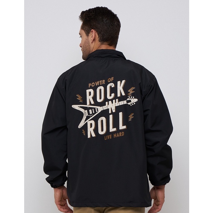Jual Berrybenka Street - Outer Jaket Coach Pria Rock n Roll | Shopee ...