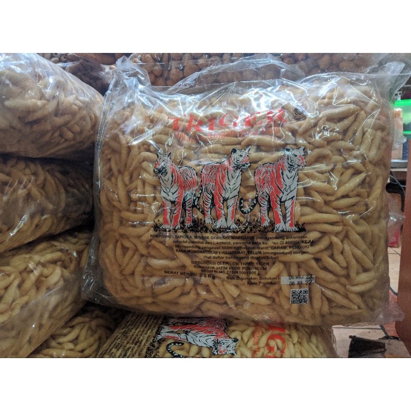 Jual stik gabus bidaran keju triger/makanan ringan 1bal 2'5kg | Shopee ...