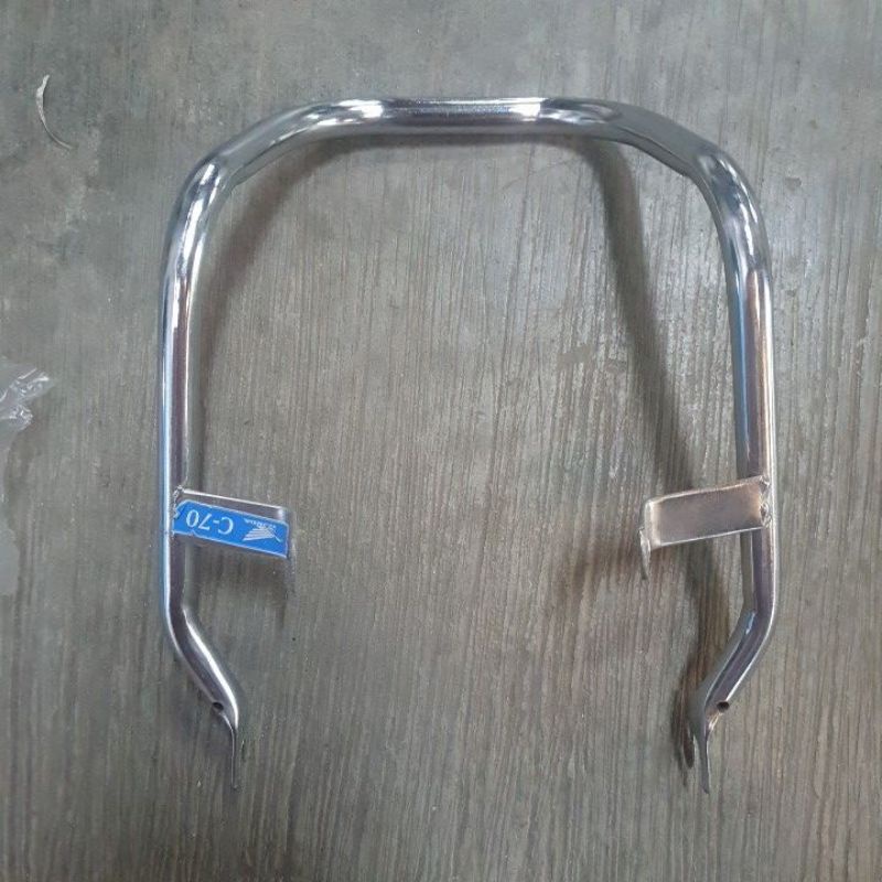 Jual PALANG SADEL BEHEL BELAKANG MOTOR C70 BESI CHROME TEBAL ANTI KARAT ...