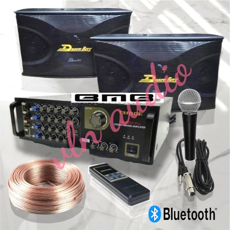 Jual Paket Sound System BMB ampli DA 2000 Bluetooth dan speaker ...
