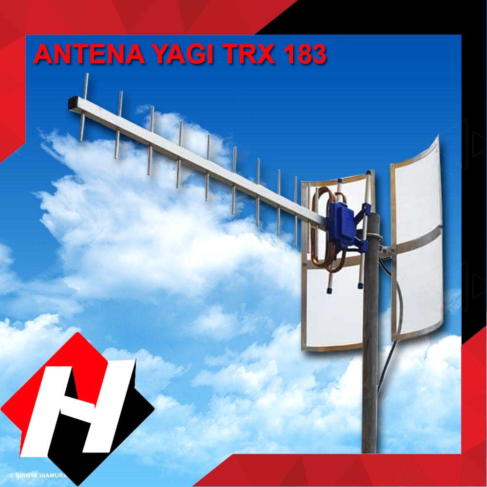 Jual Antega Yagi TRX 145 / TRX 185 Antena Penguat Sinyal Modem / Antena ...