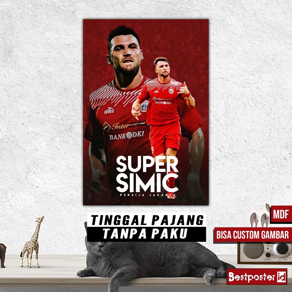 Jual Poster PERSIJA JAKARTA Frame Kayu BOLA MDF010341 | Shopee Indonesia