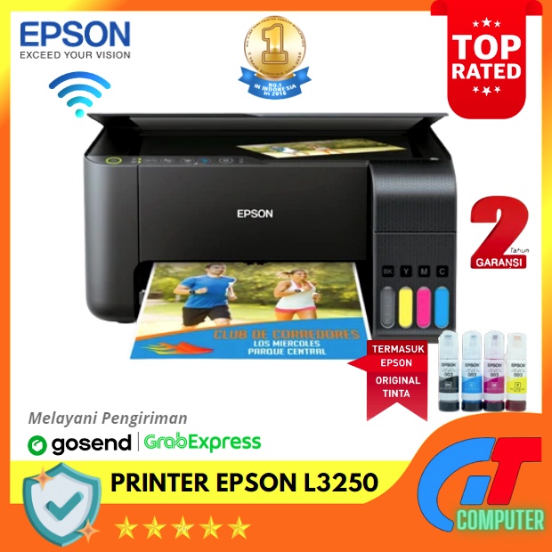 Jual Printer Epson L3250 L 3250 Wifi Print Scan Copy Pengganti Epson ...