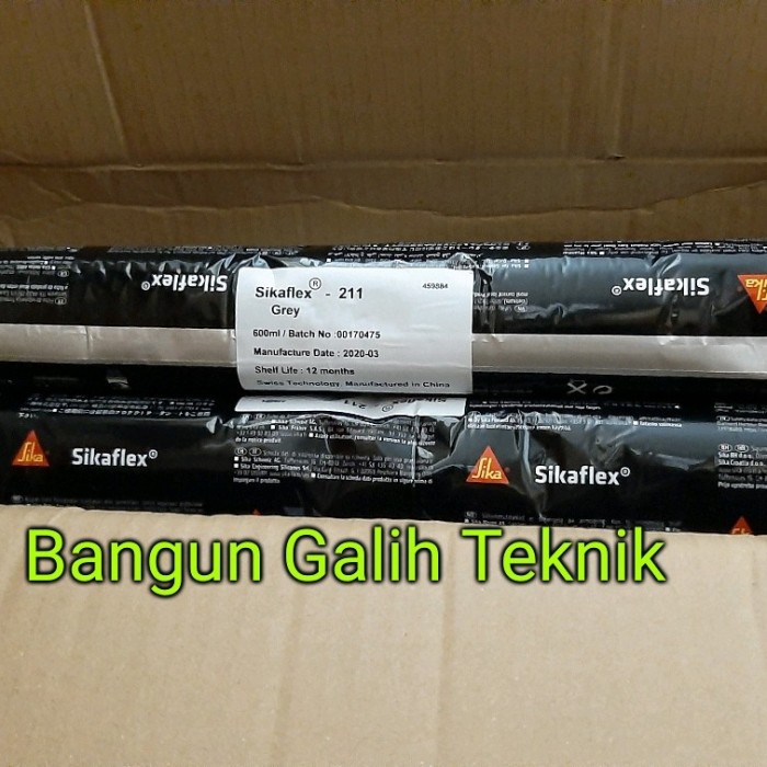 Jual sikaflex 211 polyurethane Sealant Grey | Shopee Indonesia