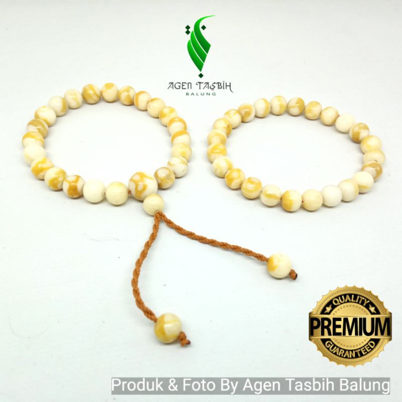 Jual Gelang Cantik Batu Marjan Coral Putih & Orange Size 6-8mm ORIGINAL ...