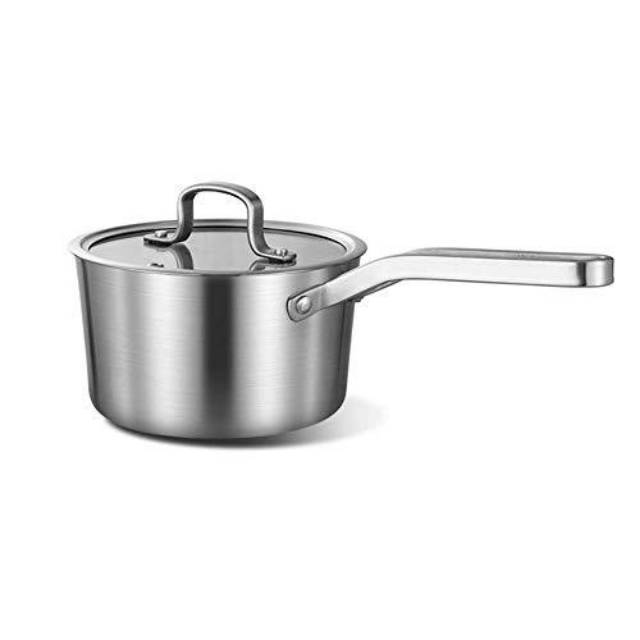 Jual Panci susu picasso / sauce pan stainless steel 304 16cm 5ply | Shopee Indonesia