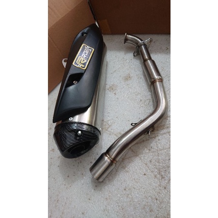 Jual KNALPOT STANDAR ROB1 Racing CARBON NMAX AEROX PCX GENIO VARIO MIO ...