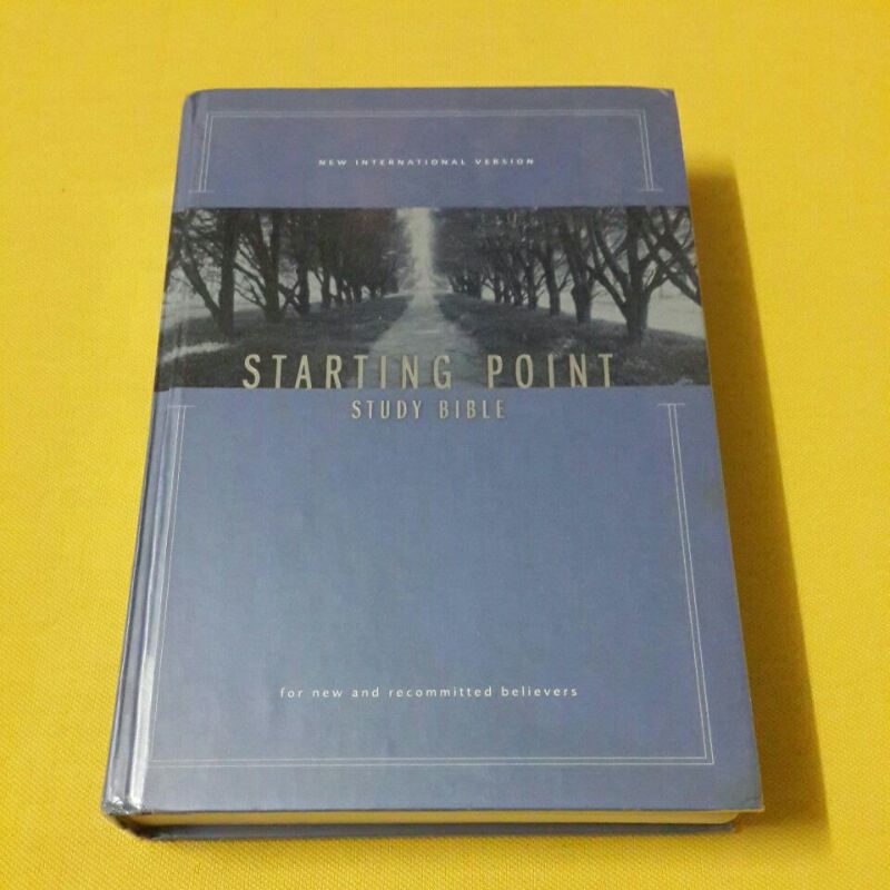 Jual STARTING POINT STUDY BIBLE (NEW INTERNATIONAL VERSION) | Shopee ...