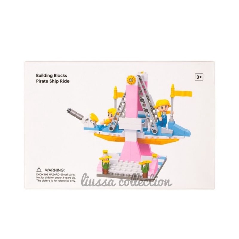 Jual Mainan Miniso - Building Blocks (Pirate Ship Ride) | Shopee Indonesia