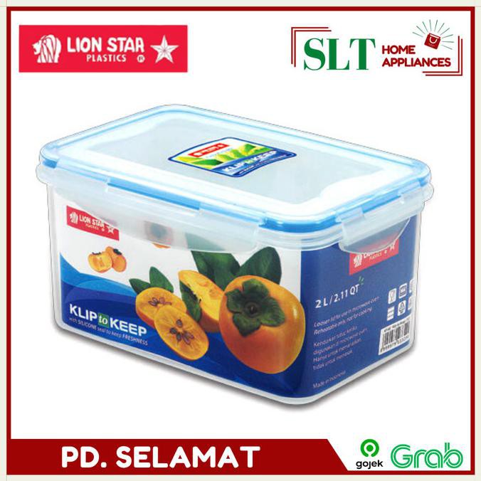 Jual Produk Unggulan] Lion Star Klip To Keep 1302 Toples Kue Wadah ...