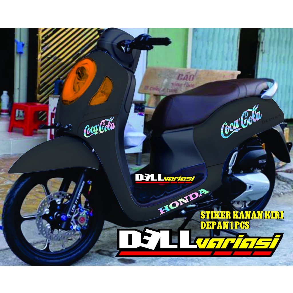 Jual STIKER STRIPING SCOOPY COCA COLA cutting stiker scoopy all motor ...