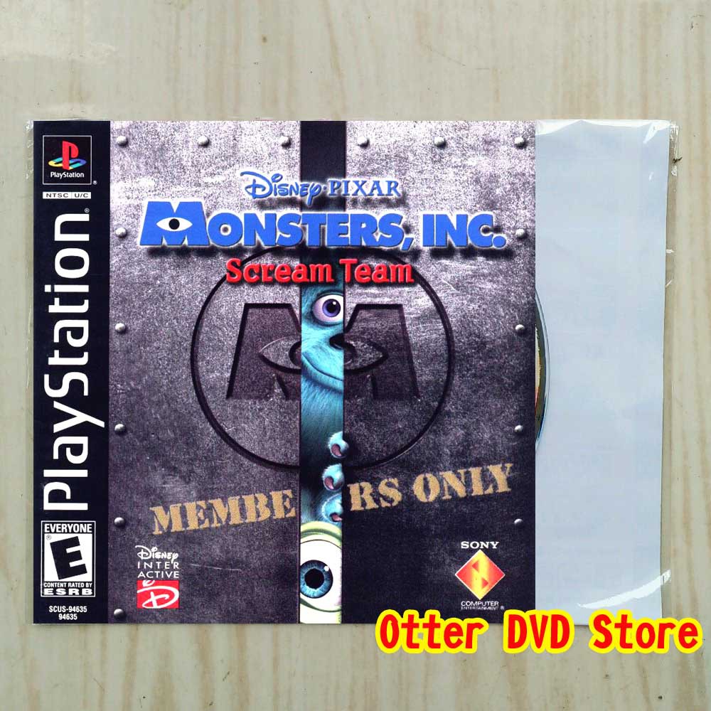 Jual Kaset CD Game Ps1 Ps 1 Disney Pixar Monsters Inc - Scream Team ...