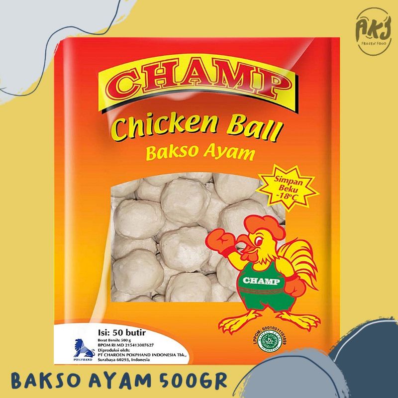 Jual Champ Bakso Baso Ayam 500gr | Shopee Indonesia