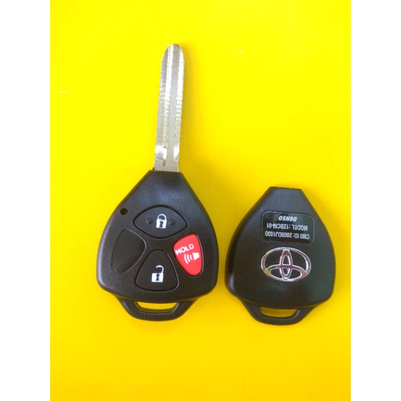 Jual casing kunci remote toyota innova fortuner altis hilux camry ...