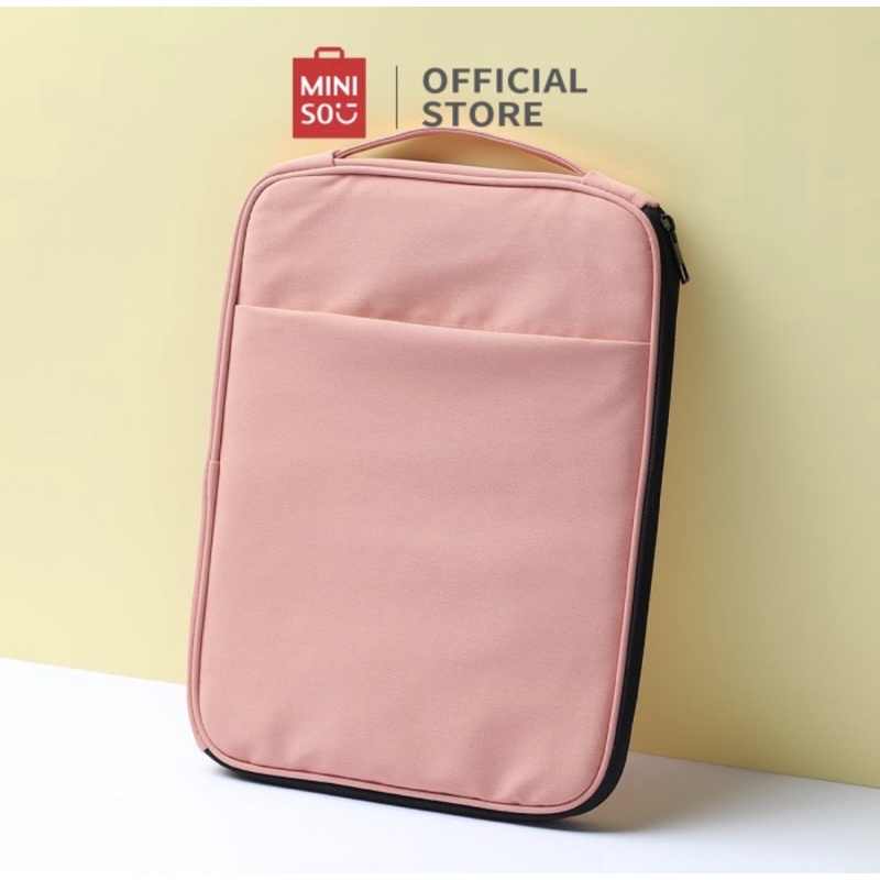 Jual COD Denpasar MINISO Portable Tas Laptop Bag Minimalist Laptop ...