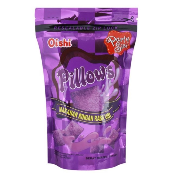 Jual Oishi Pillows Pillow Ubi 110gram 110 gram (ex 120gram 120 gram ...