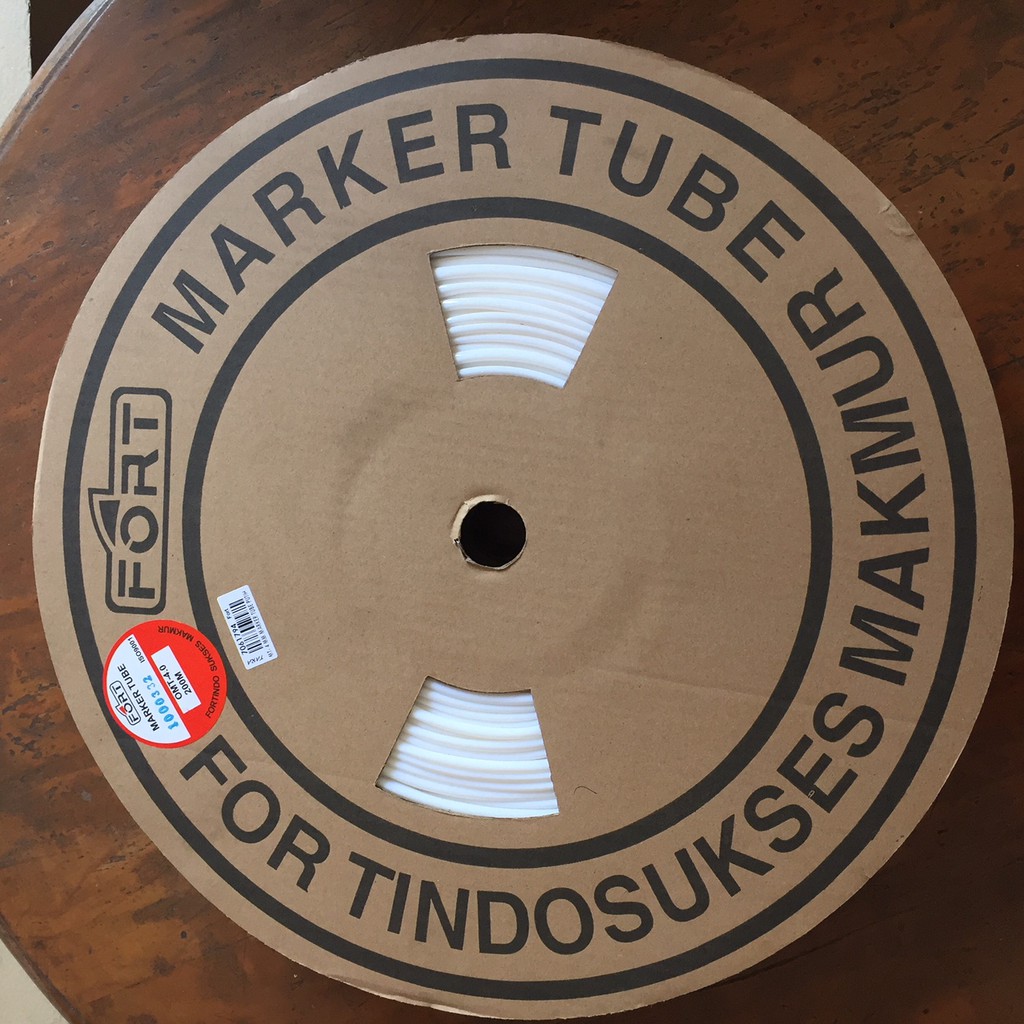 Jual MARKER TUBE PVC 4 MM FORT PUTIH - 7061794 | Shopee Indonesia